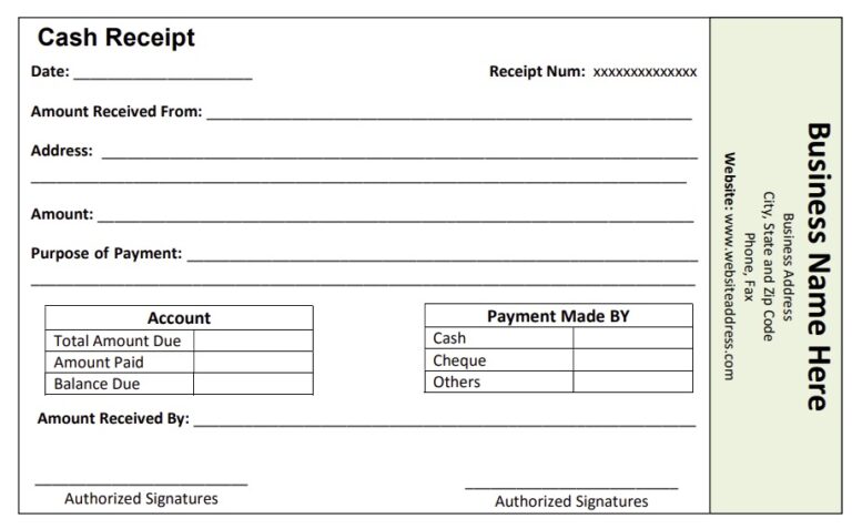 FREE Payment Voucher Templates - Printable Formats